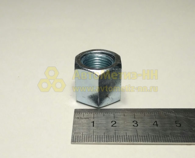 Гайка М16*1,5 (22, ключ 24 )(уп. 10 шт) для "ГАЗ", "ЗИЛ" купить в ...